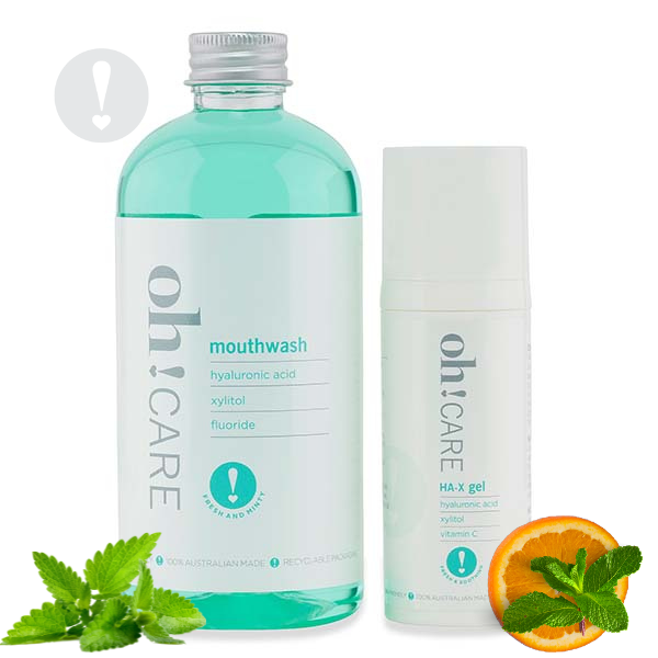 OH! Care Dynamic Duo – Mouthwash & Gum Serum – OH Care Dental